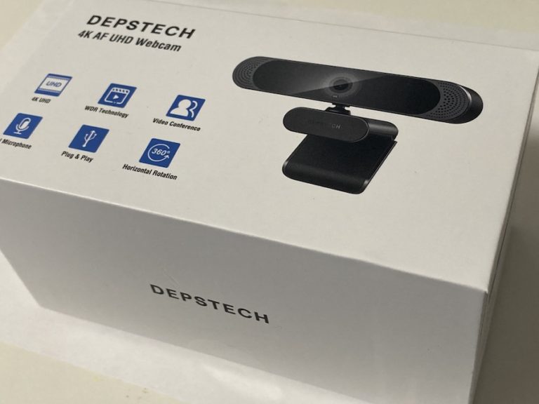 【レビュー】初めてのWebカメラ購入ならDEPSTECH DW49がオススメ
